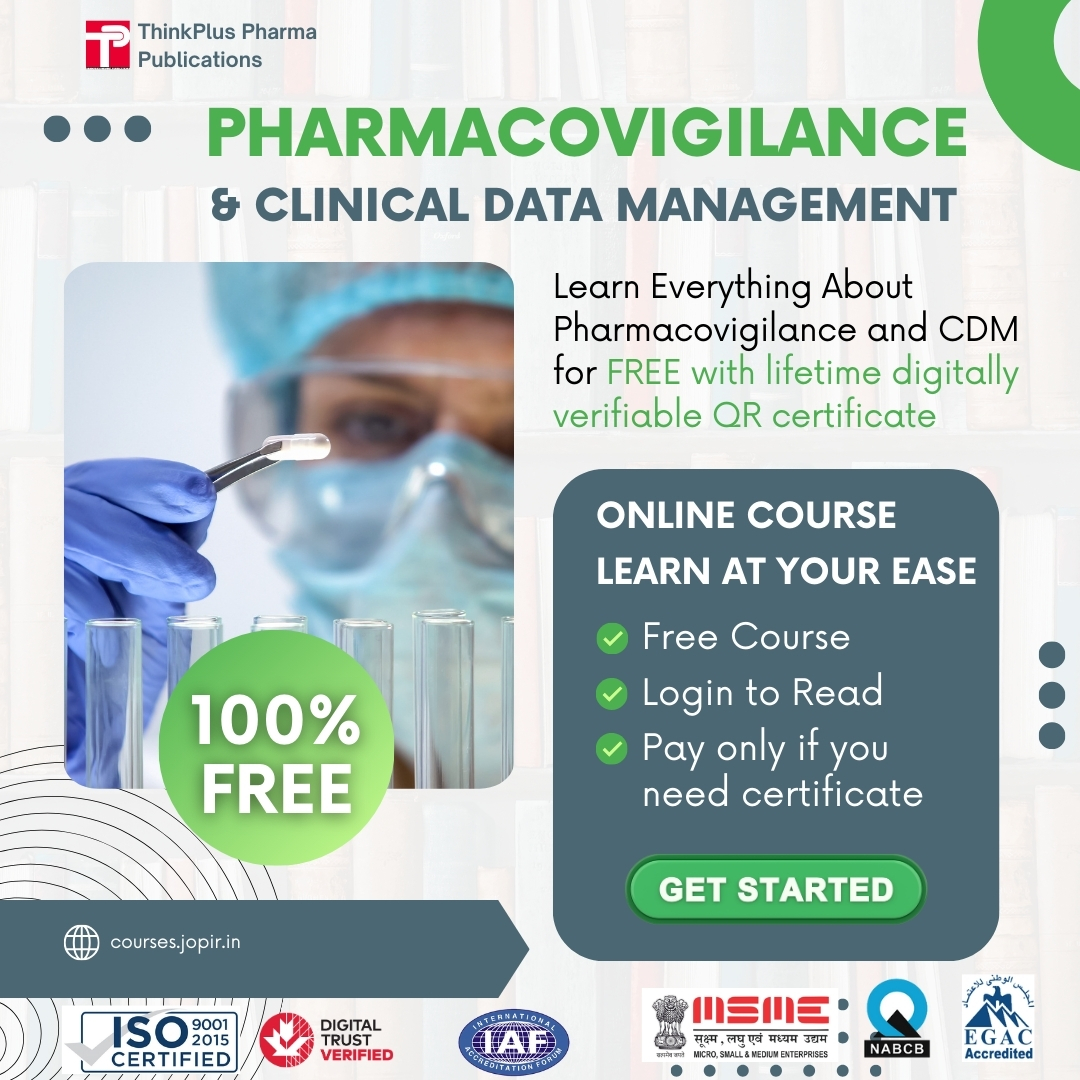 Pharmacovigilance and CDM – Certification Courses
